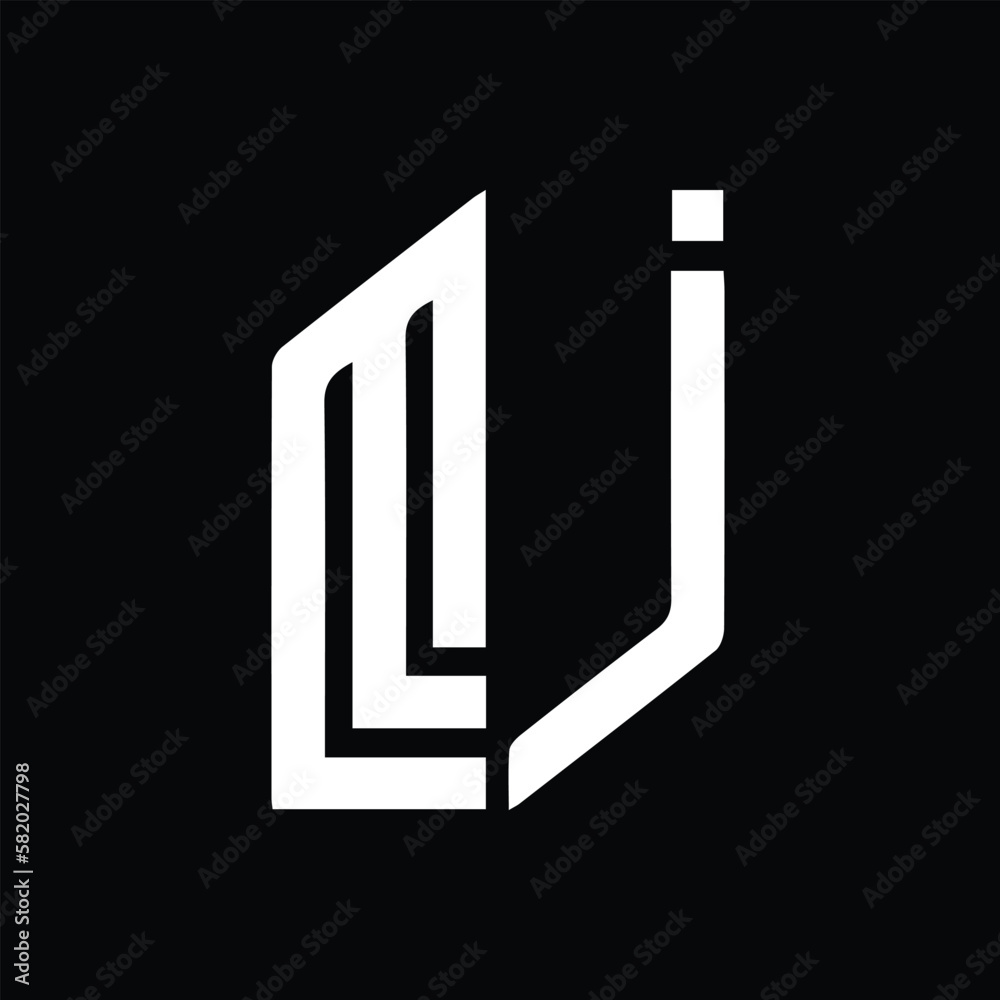MJ MJ Logo Design, Creative Minimal Letter MJ MJ Monogram Stock Vector ...