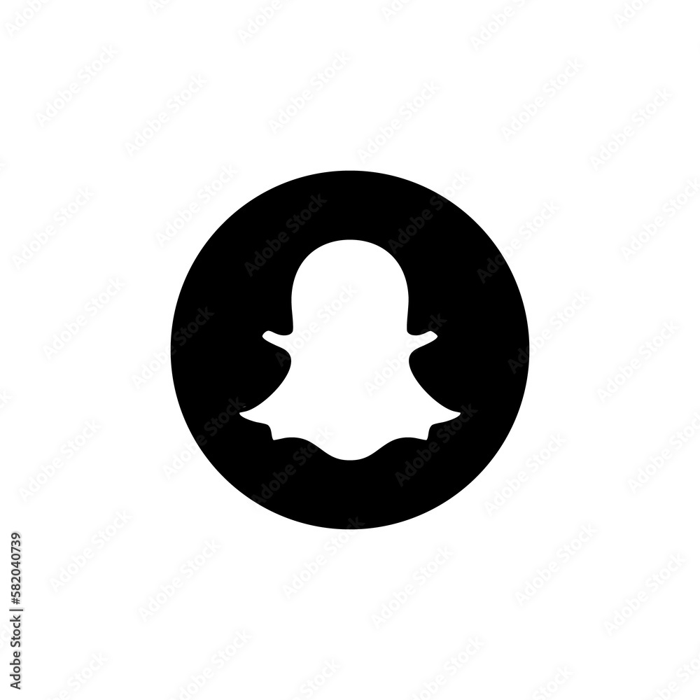 Foto de Snapchat logo PNG do Stock | Adobe Stock