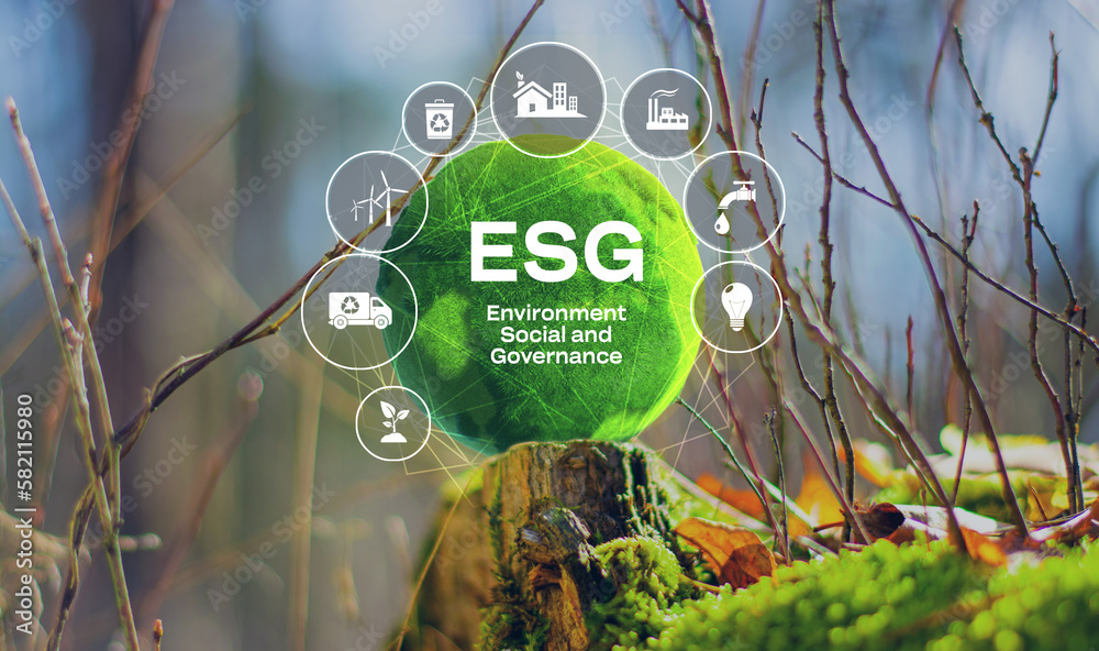 ESG environmental social governance investment business concept. ESG ...