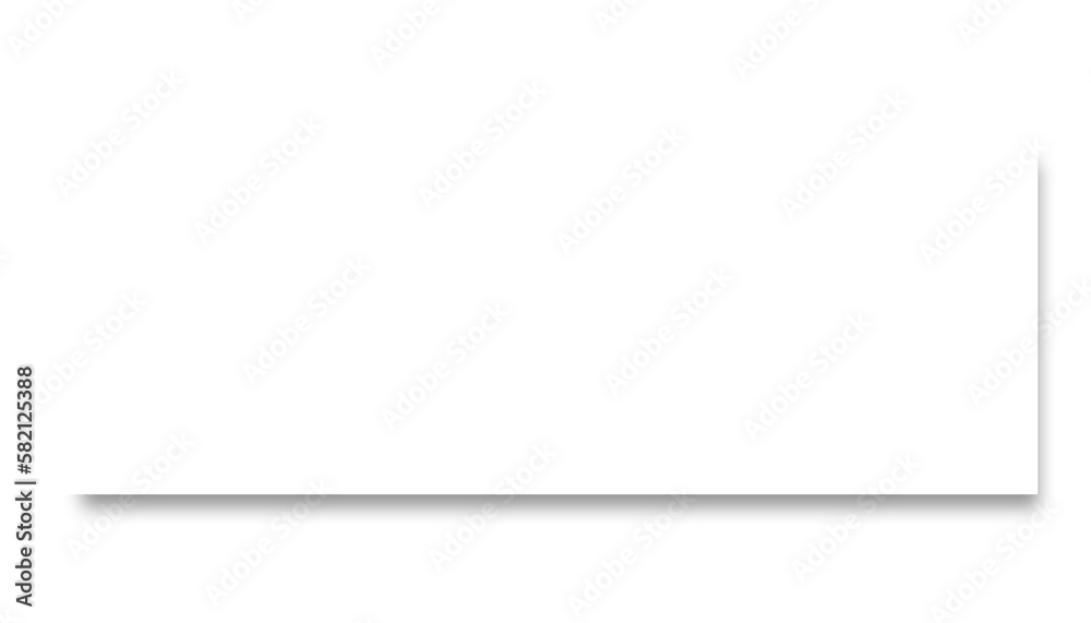 Realistic paper shadow on transparent background. Realistic paper ...