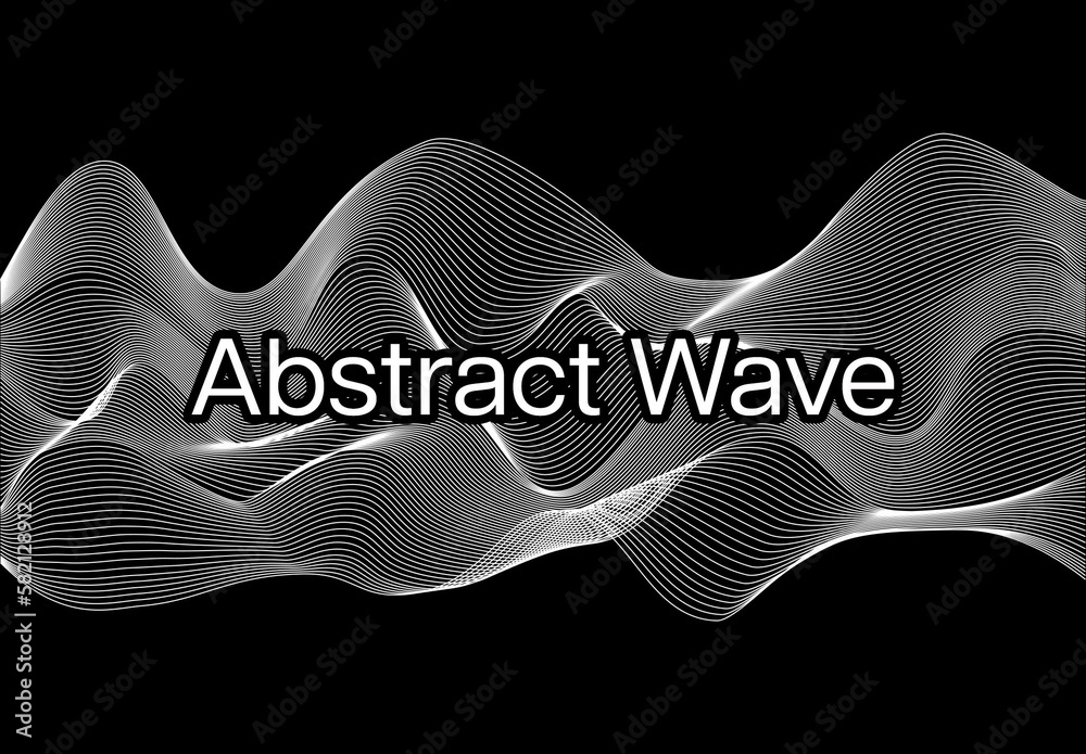 Abstract Wave Texture Stock Template | Adobe Stock