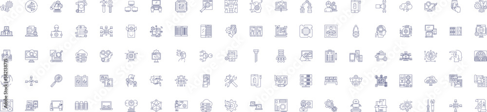 Data line icons signs set. Design collection of Data, Analytics ... Data line icons signs set. Design collection of Data, Analytics ...