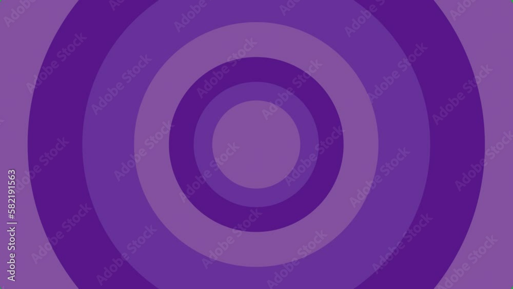 Cartoon purple tone circle transition animation on green screen. Purple ...