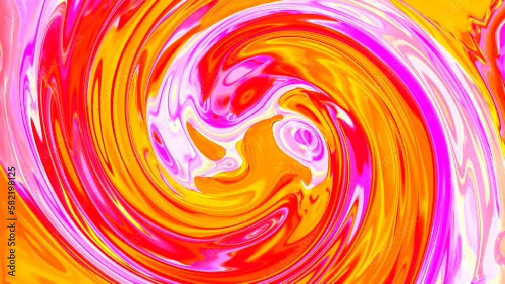 animated texture liquid background .abstract zigzag mixing paint ...