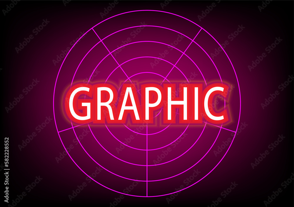 Alphabet graphic neon light text digital networking online electric ...