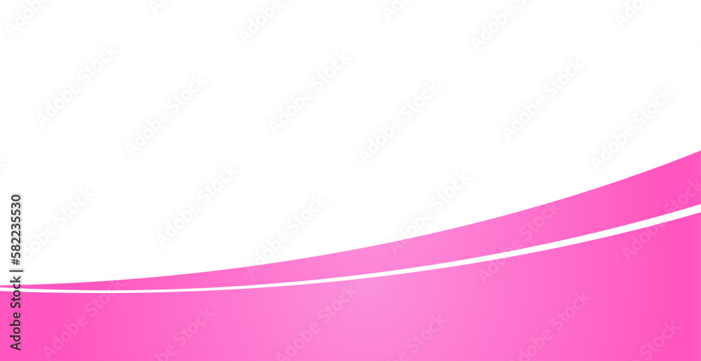 Pink wave background. For wallpaper, cover, web banner, poster, placard ...