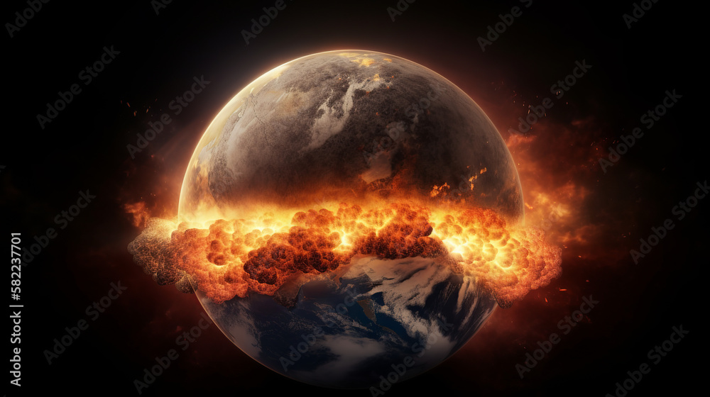 armageddon, apocalypse, nuclear war, explosion, explode, fire, flame ...