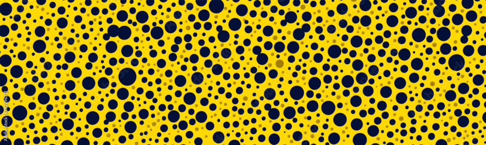 Vetor de Yellow starburst texture with pop art effect, featuring dots ...