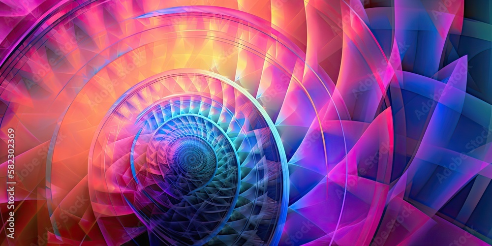 High res abstract background of seashell patterns in radiant colours ...