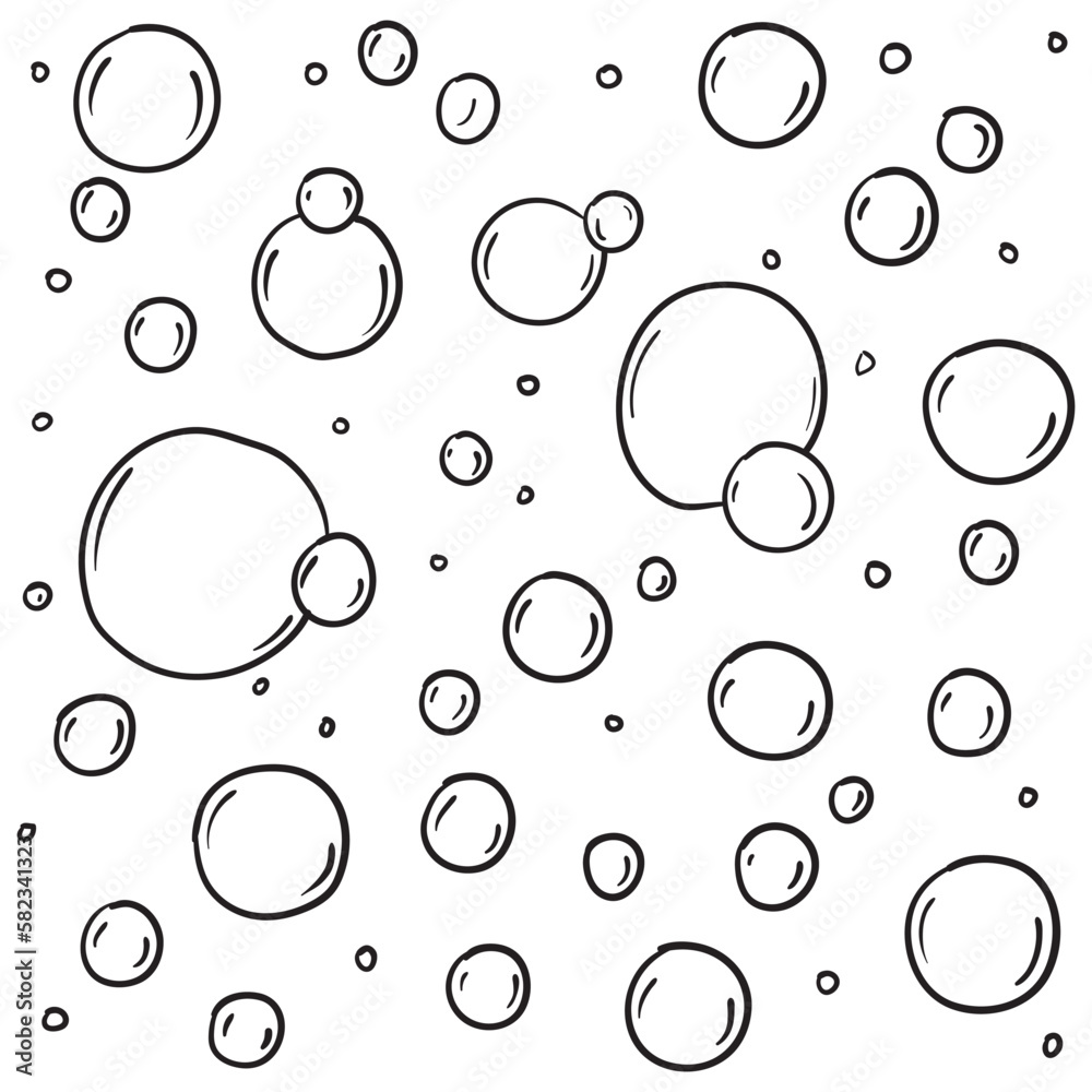 Cartoon Soap Bubbles Clip Art