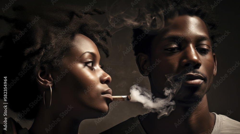 Cannabis 420 Culture: A Beautiful Artistic Designer Portrait of Diverse ...