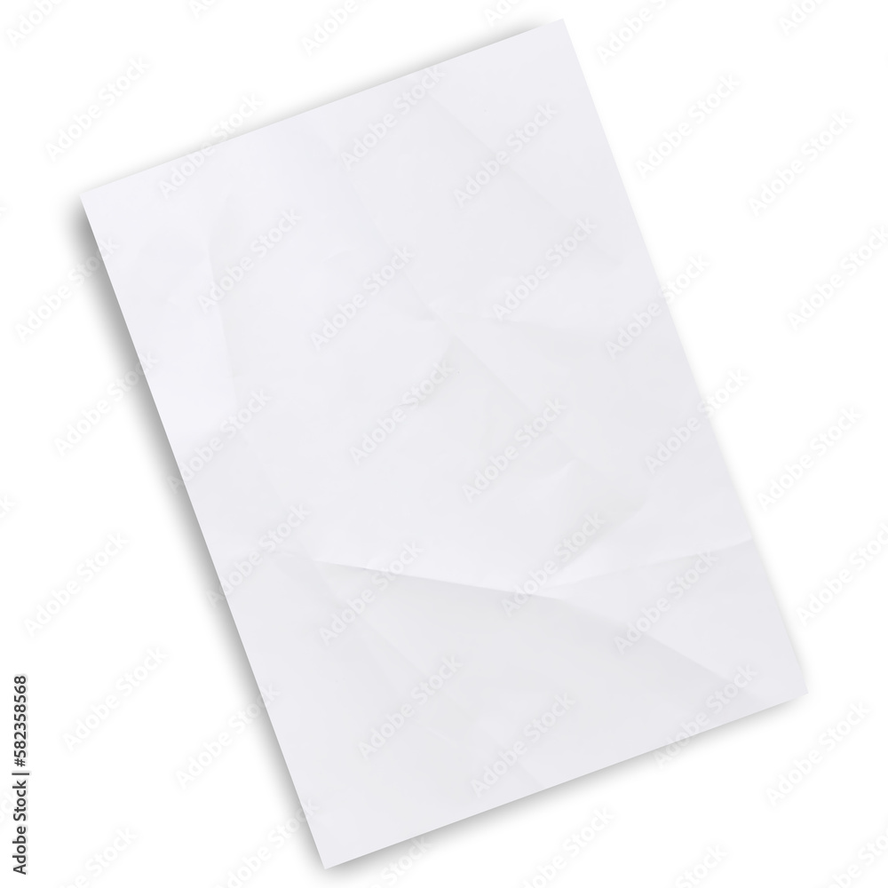 Ripped blank paper on transparent background. Realistic ripped blank ...