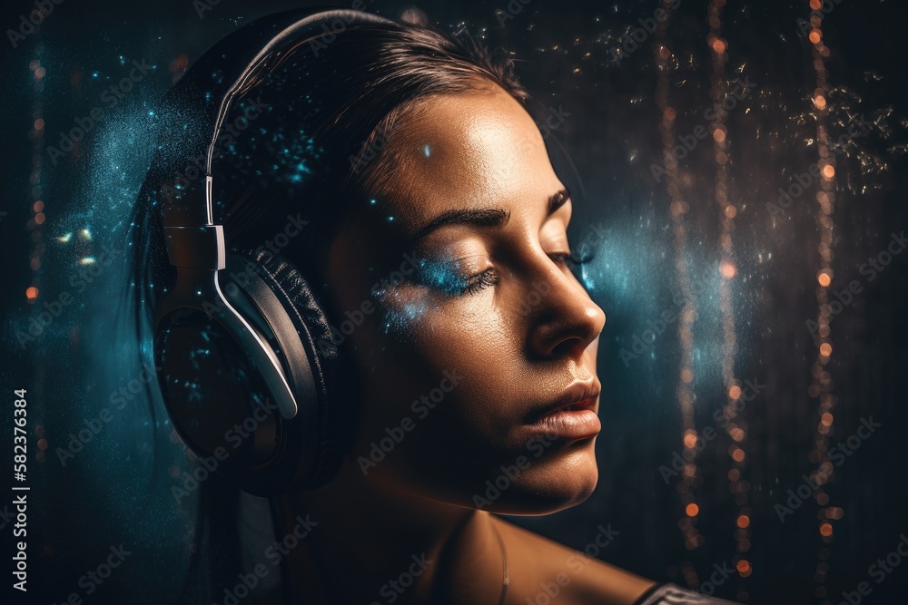 The Magic of Music: A Visual Representation of Its Healing Power Stock ...