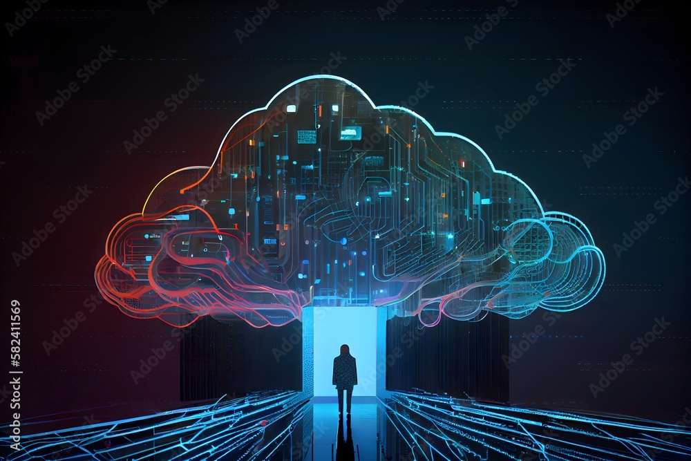 Cyber security, AI Mind, Network Management, Modern Data Center, Cloud ...