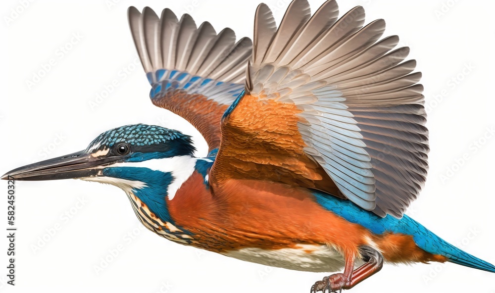 Bird Wings Spread Back