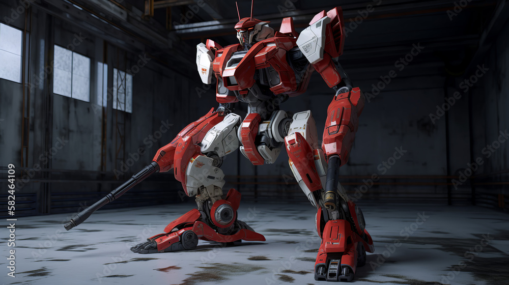 robot, 3d, toy, warrior, soldier, knight, war, metal, isolated ...