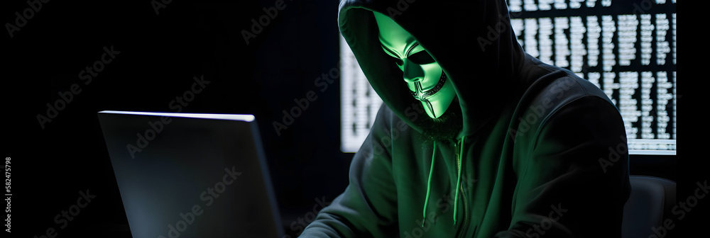Unveiling the Enigmatic World of Cybercrime: A White Masked Hacker's ...