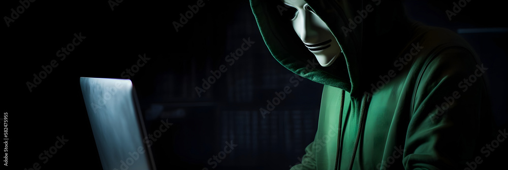 Unveiling the Enigmatic World of Cybercrime: A White Masked Hacker's ...