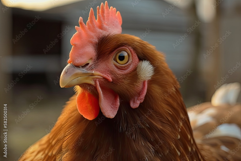 Here is a picture of Scarlett, my pet chicken. She is a fantastic ...