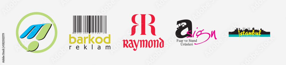 M! Publicidad Logo, raymond readymade Logo, barkod reklam Logo ...