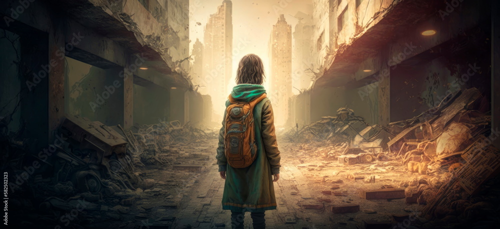 Post Apocalyptic People Art