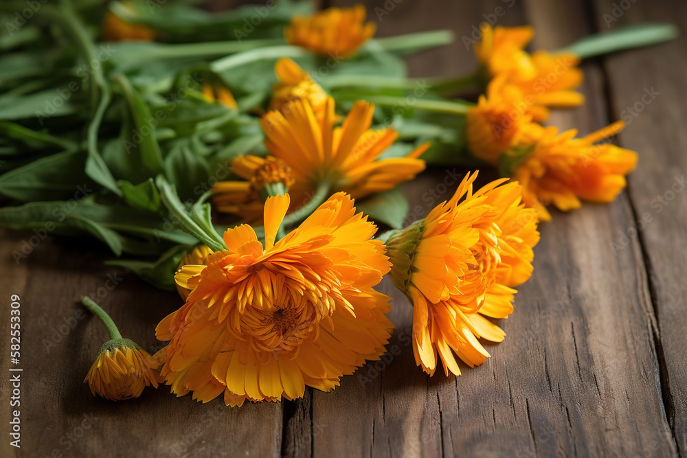 Calendula pictures showcase the bright and cheerful flowers of the ...