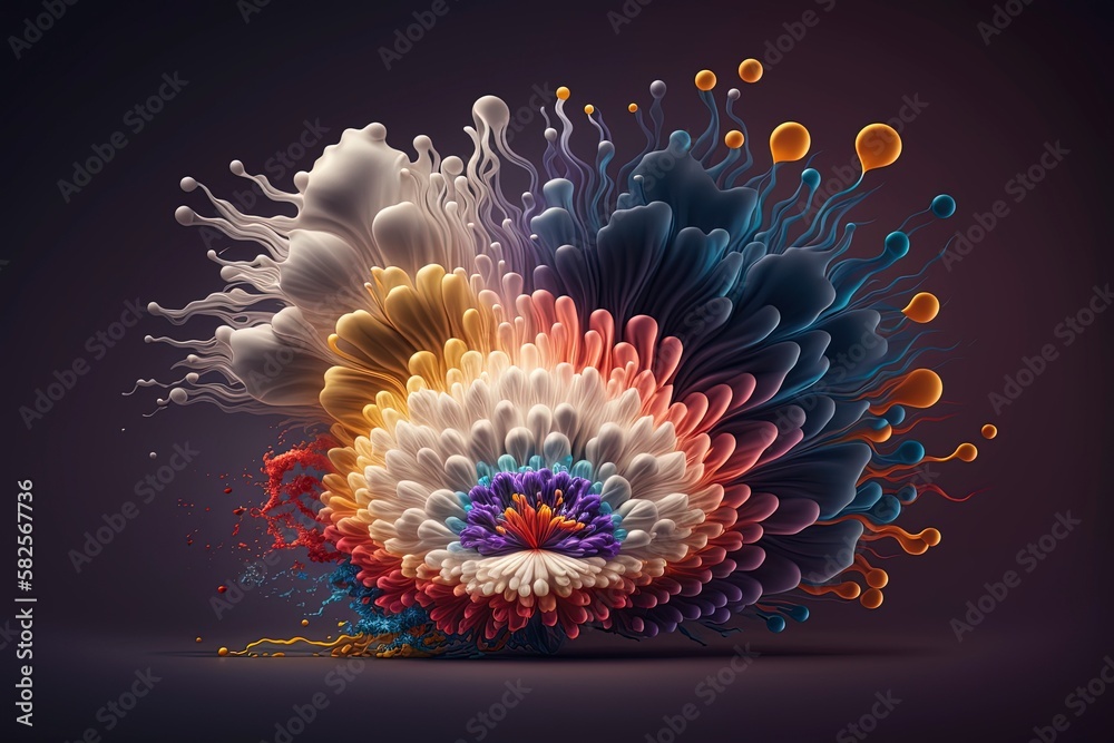 Featuring a beautiful set of flower images in various styles and colors ...