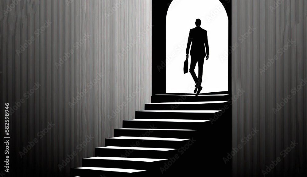 AI Generative Illustration of a Creative Photo of The Never-Ending ...