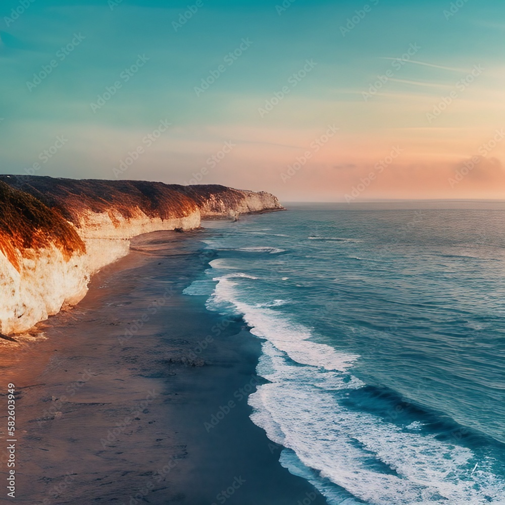 Mysterious realistic highly detailed coastal landscape That Inspires ...