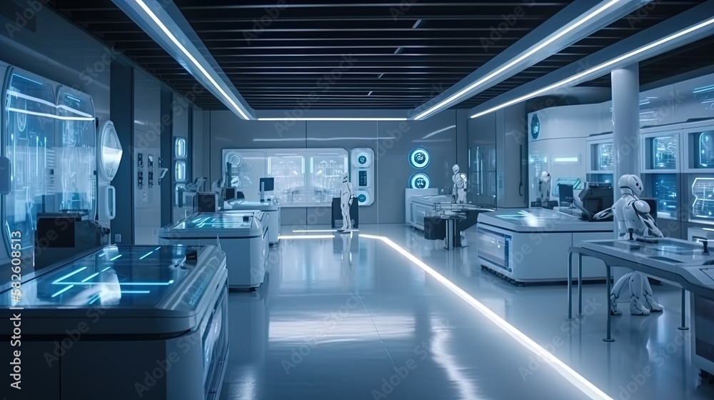 Ai Driven Innovation Inside The Futuristic Fully Automated Research Lab Of Tomorrow In 8k