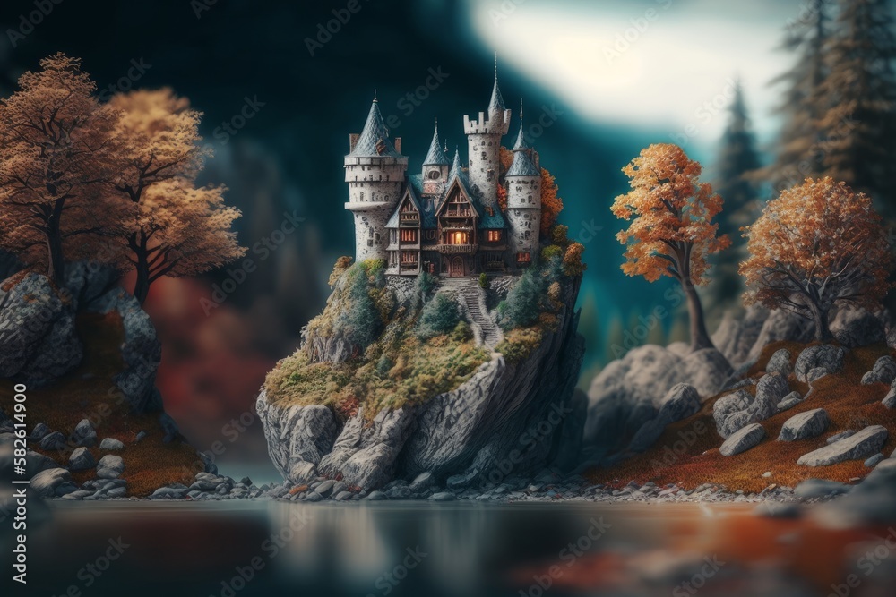 Enchanting Fairy Tale Landscape: Cinematic Cinematography with ...