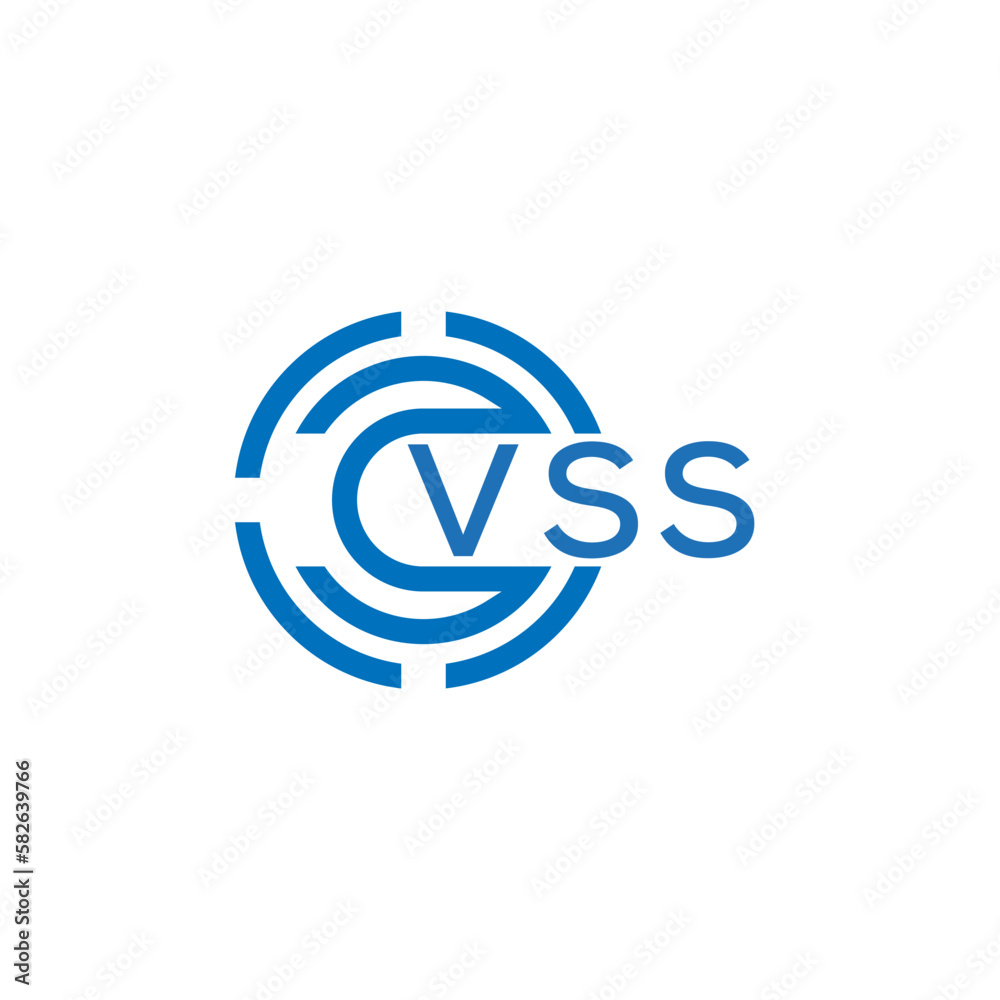 VSS letter logo design. VSS creative initial letter logo concept. VSS letter design Stock Vector ...