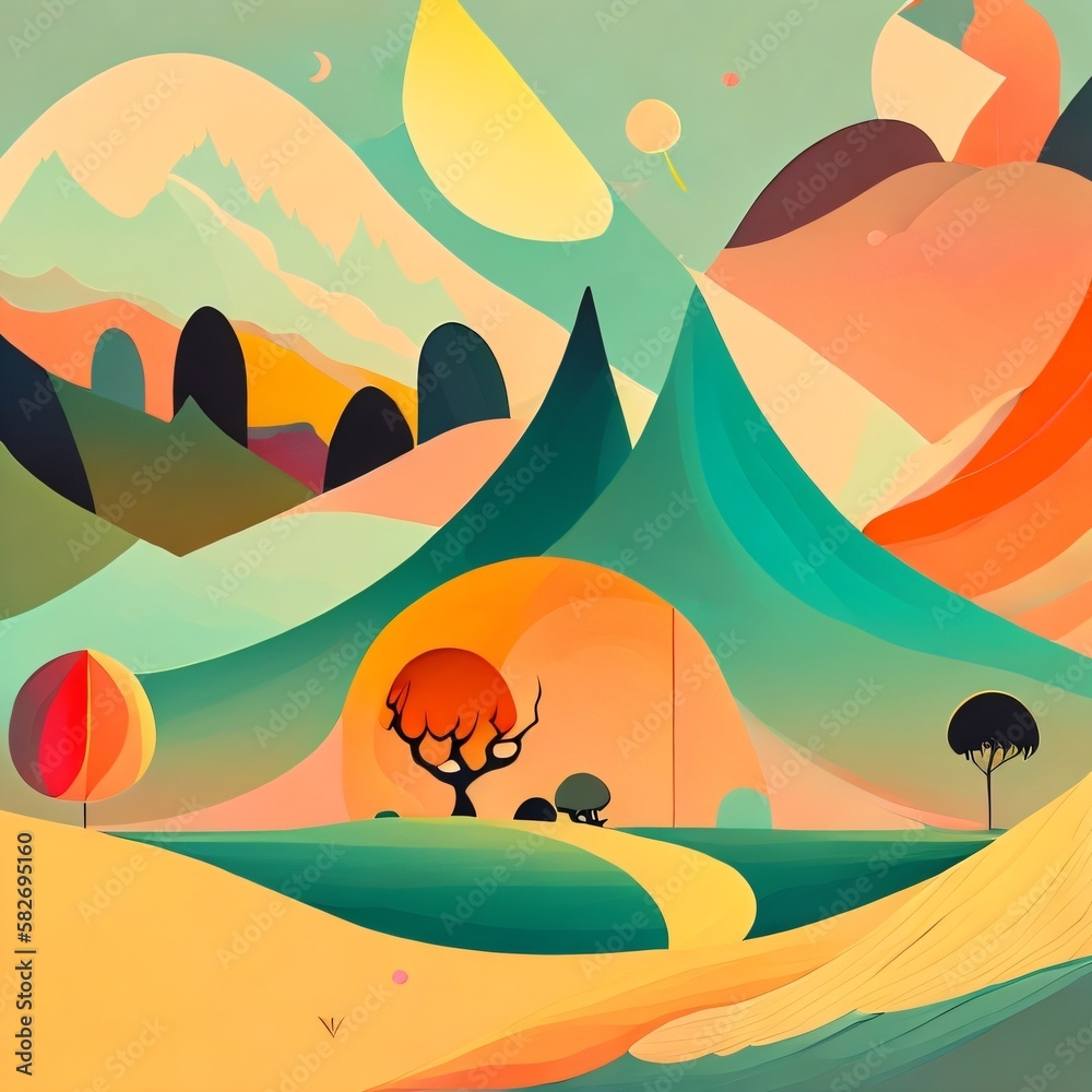 Imaginative Composition Sunrise