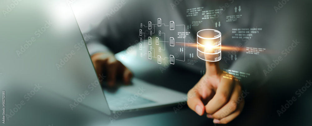 Database Management Cloud Computing Or Data Center Cyber Security File