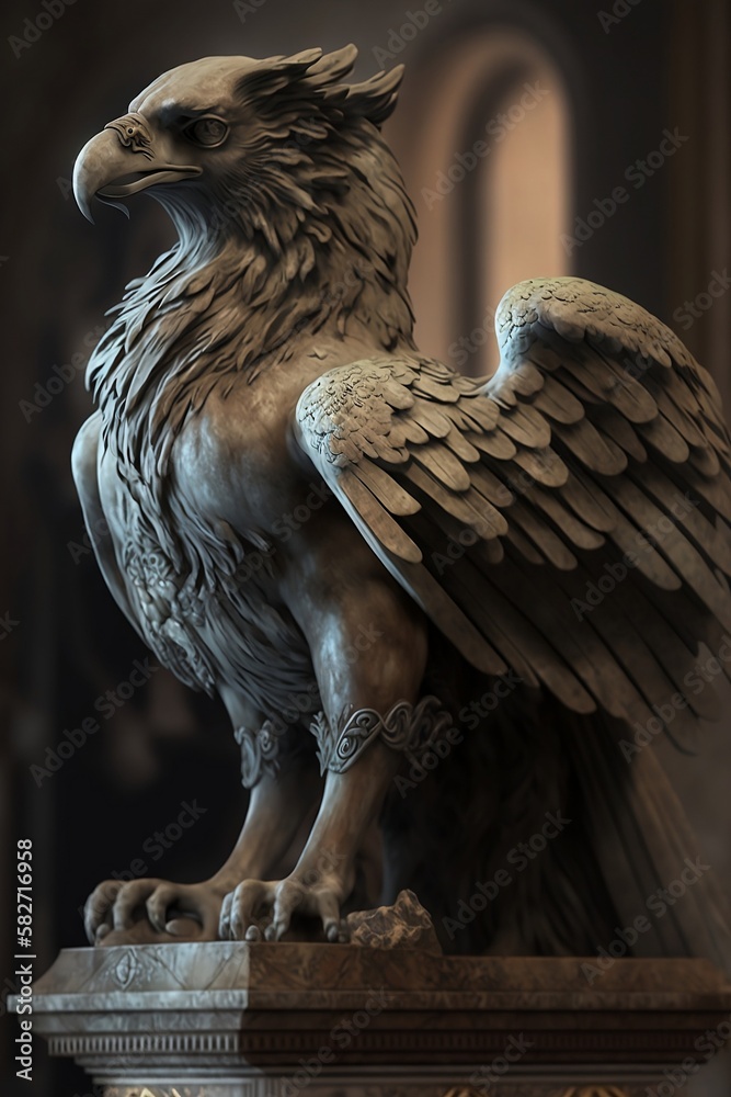 In Greek Mythology the "Griffin" was a beast with the head and wings of ...