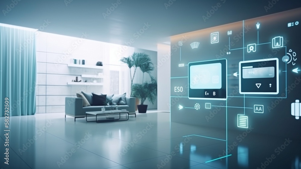Smart Home Interface Using IOT Device Interior Design Augmented Reality ...