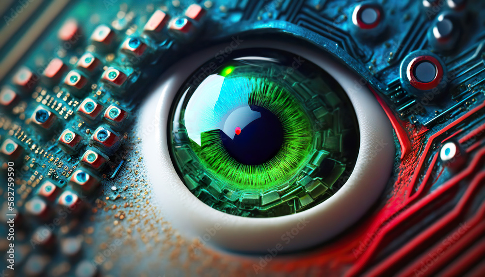 ภาพประกอบสต็อก Cybersecurity procedures for identification. Biometric ...