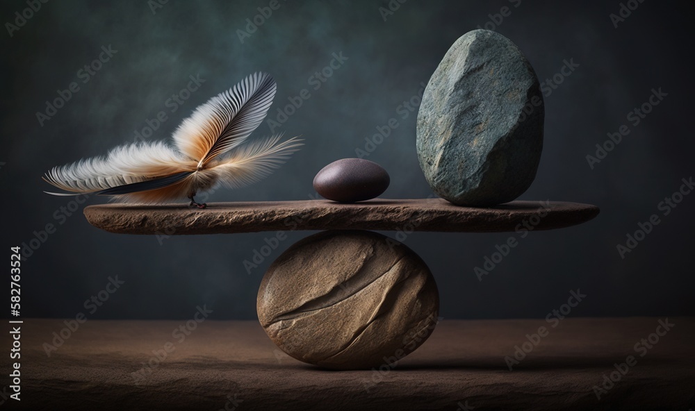 Balancing Rocks Scale