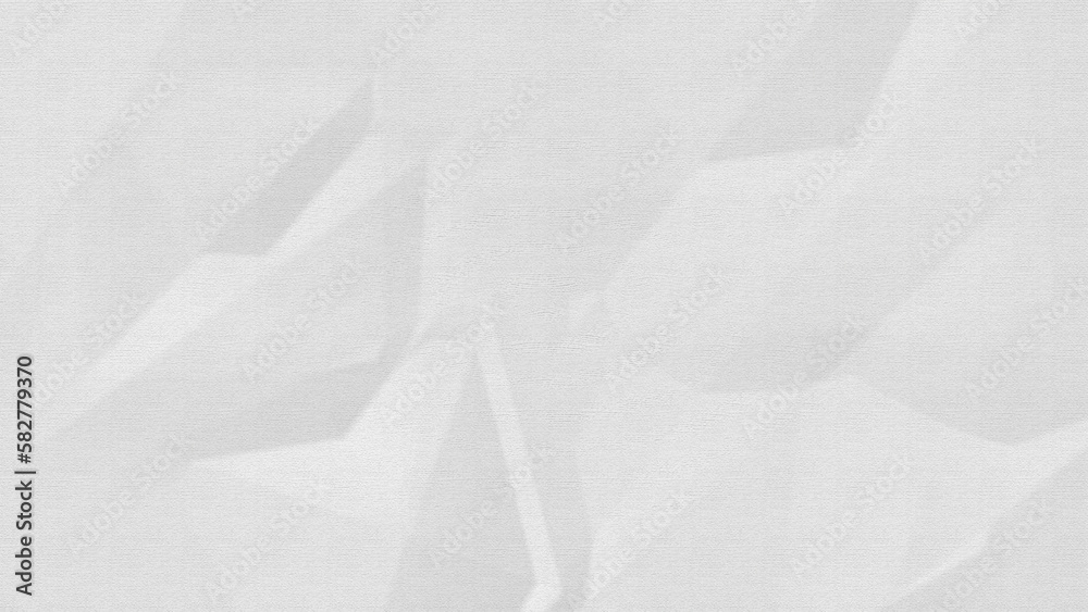 crumpled and creased folded White paper texture background Stock ...