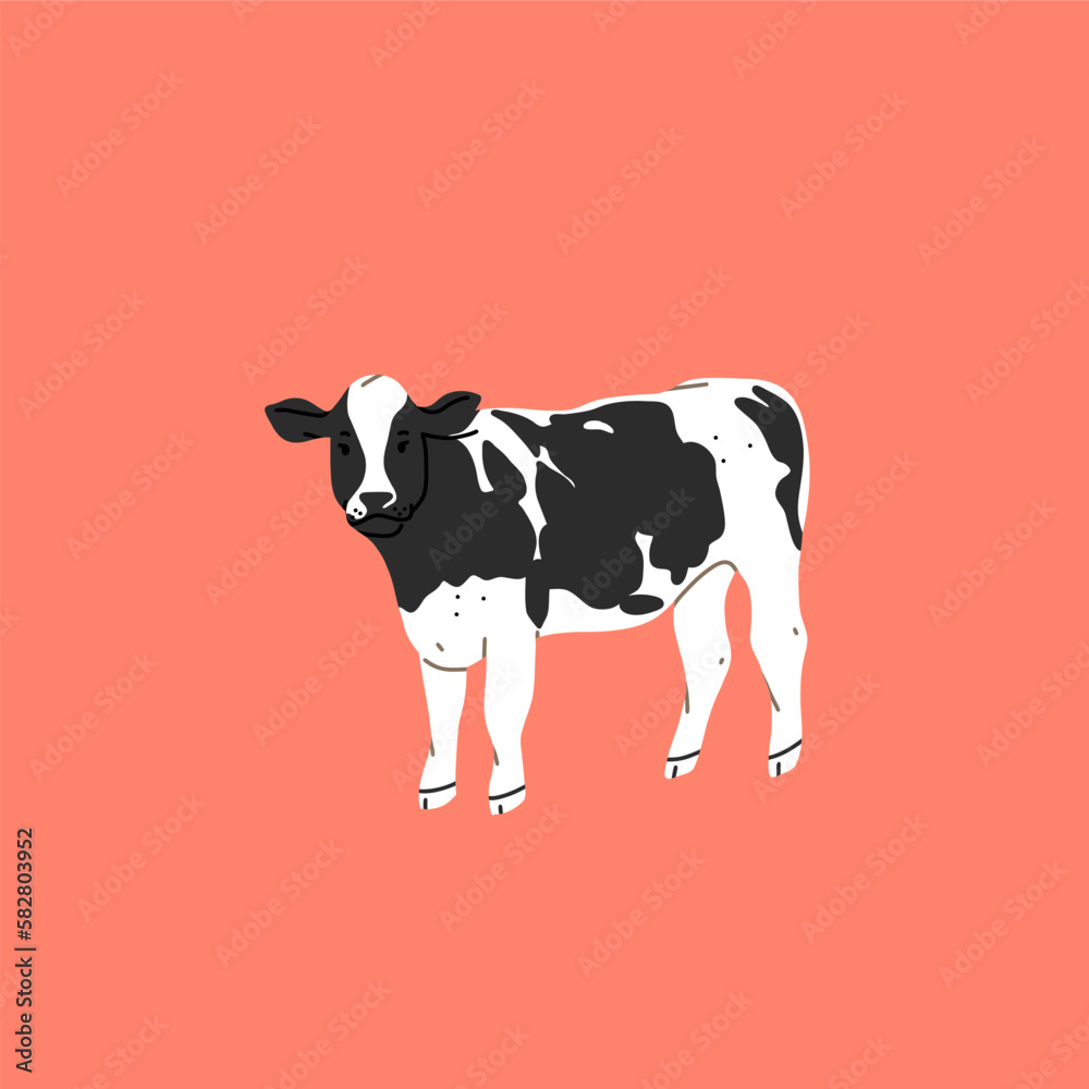 Hand drawn abstract vector clipart illustration collection with brown ...