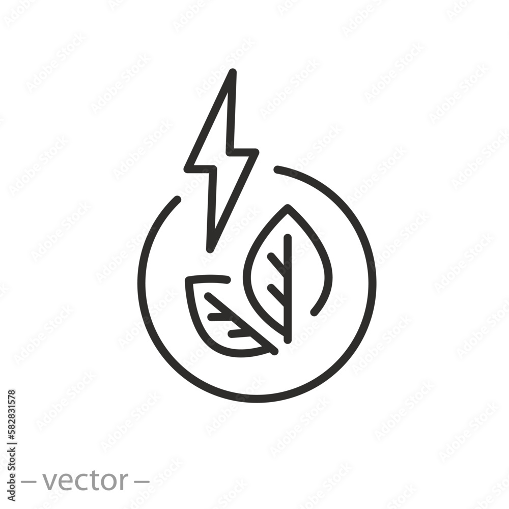 clean green energy icon, save electricity, eco friendly concept ... clean green energy icon, save electricity, eco friendly concept ...