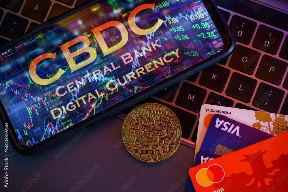 CBDC - Central Bank Digital Currency. New generation digital money ...
