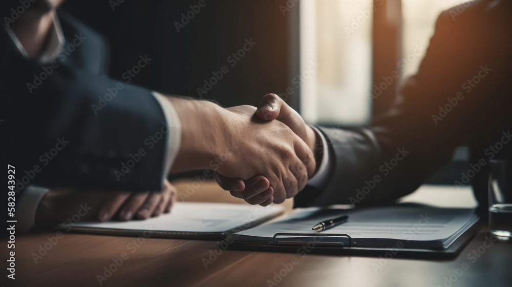 Businessman hands, handshake, sucess for business, Symbol of Business ...