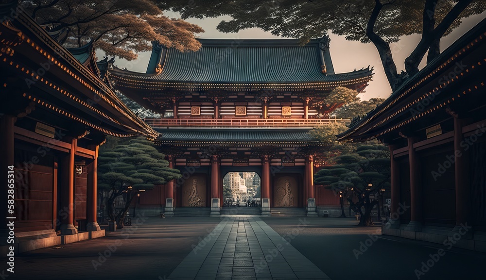 Meiji Jingu From Tokyo, Temple Japan, Japanese building, China Imperial ...