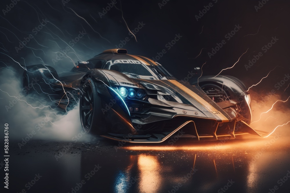 Lightning-fast Remote-Controlled Race Car Meets High Fashion ...