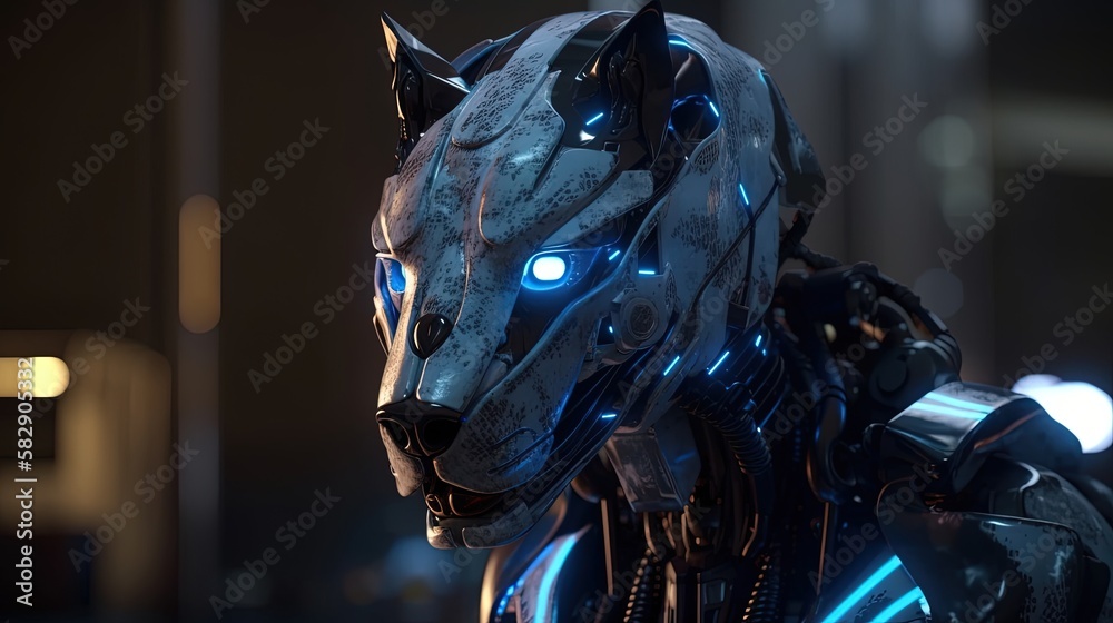 The rogue AI wolf is a dangerous and unpredictable creature, with ...