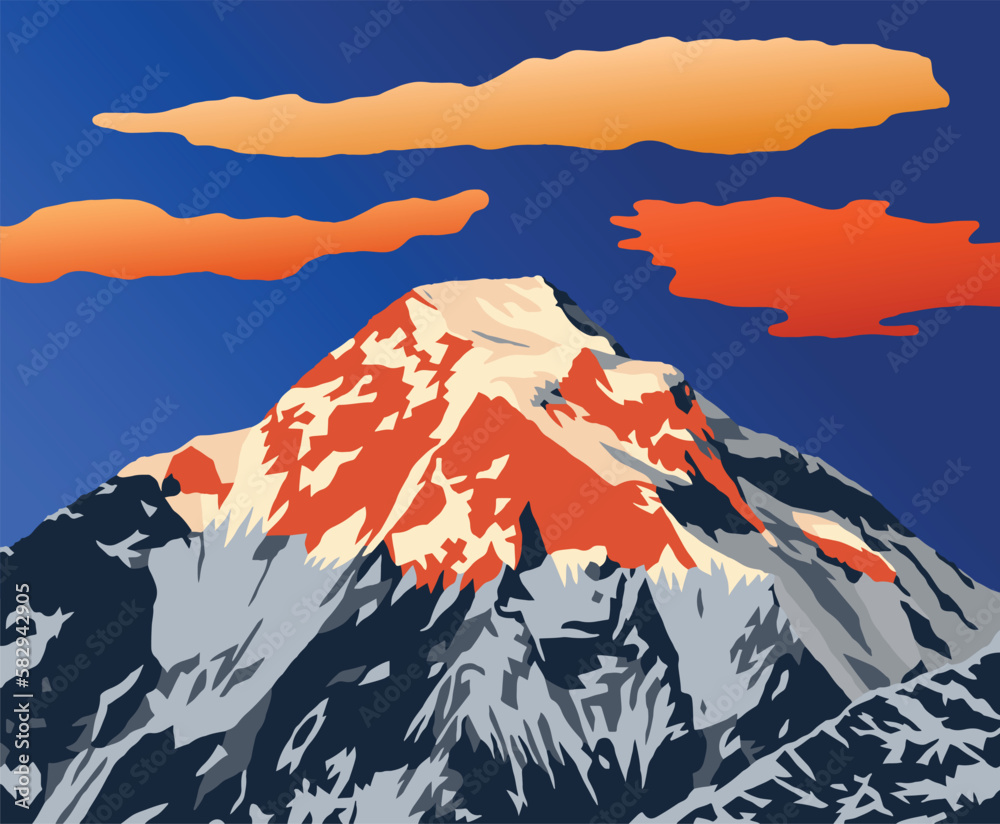 Mountain Top Vector