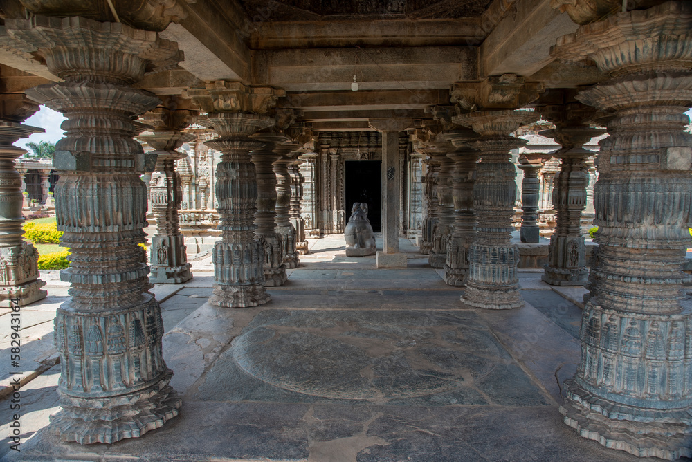 Mahadeva temple dedicated to Lord Shiva in Itagi in Koppla, Karnataka ...