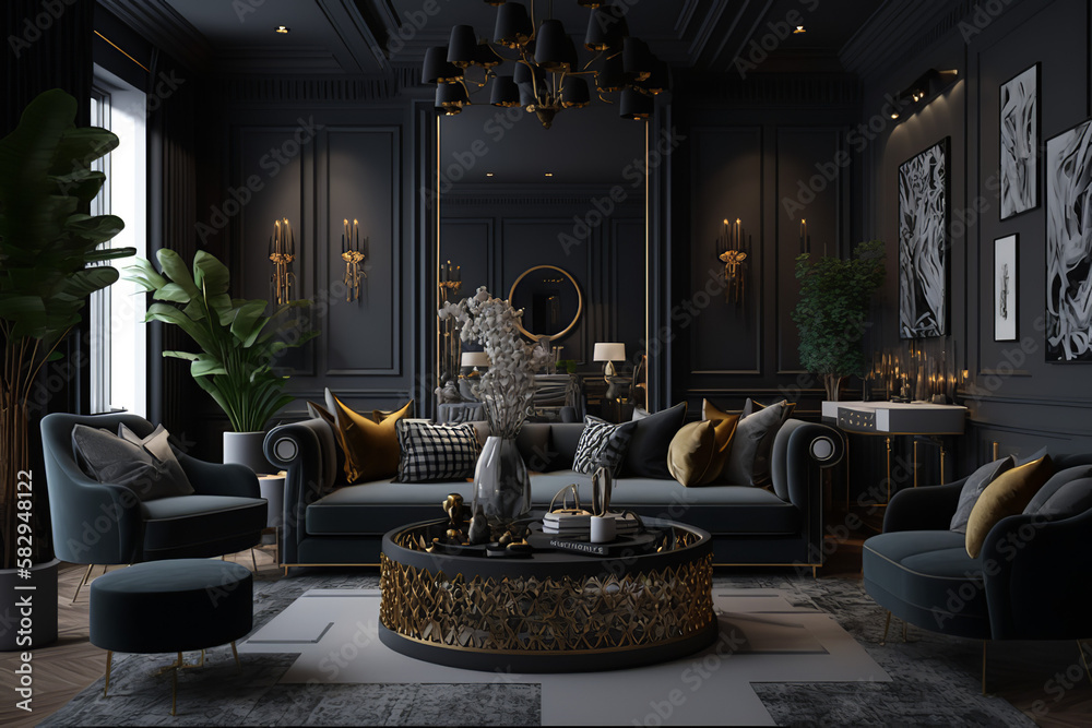 modern living room, living room couch, living room with people, living ...