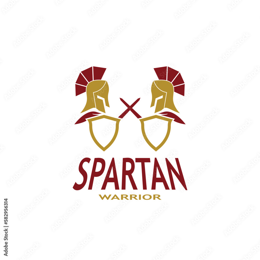 Spartan Logo Vector Sparta Logo Vector Spartan Helmet Logo Template ...
